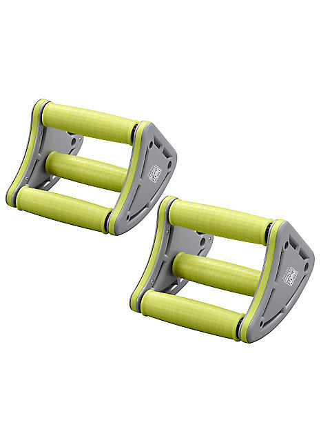 Body Sculpture 3 in 1 Core Push Up Rollers | Grattan