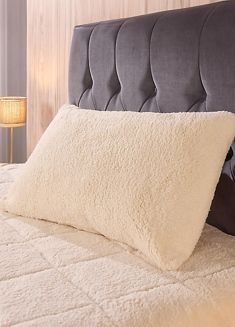 Downland Sherpa Teddy Pillow