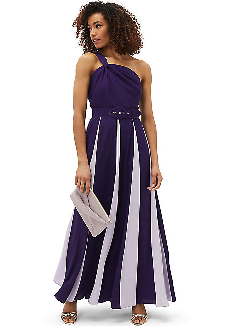 Phase Eight Rosalee One Shoulder Maxi Dress | Grattan