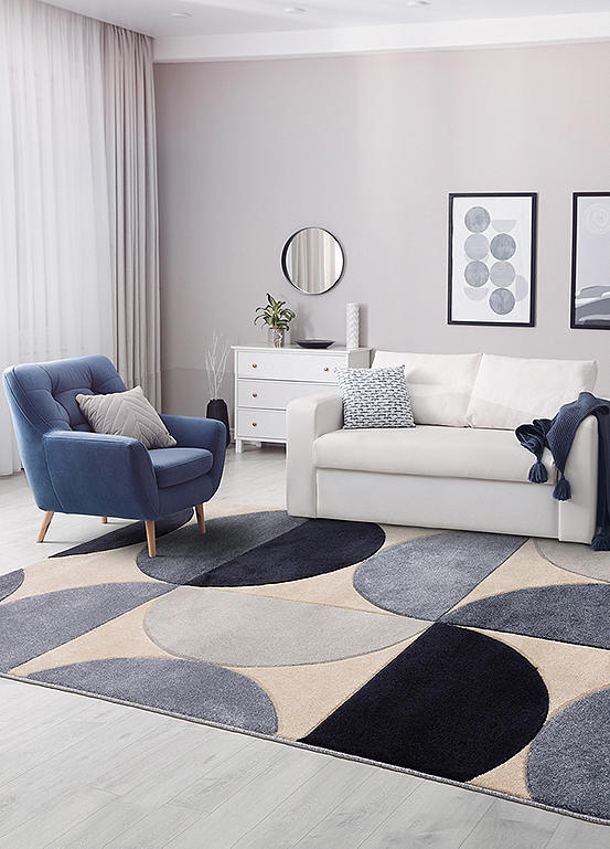 Asiatic Sketch Curve Rug | Grattan