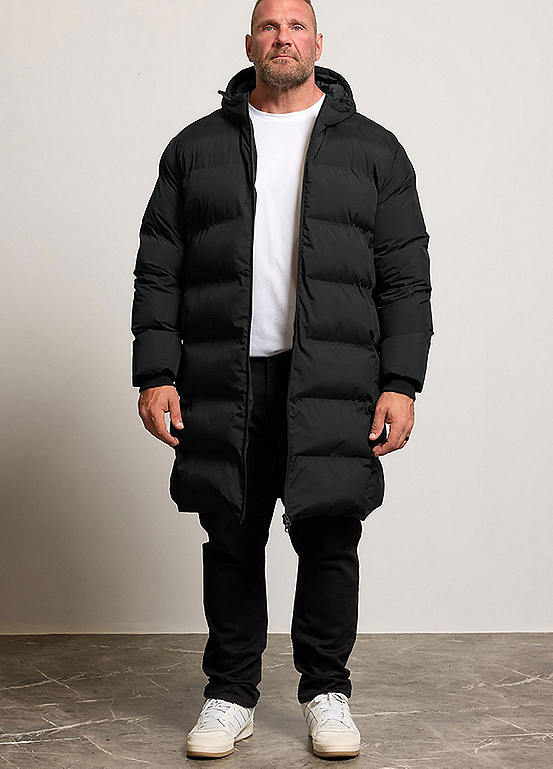 BadRhino Seamless Longline Puffer Jacket | Grattan