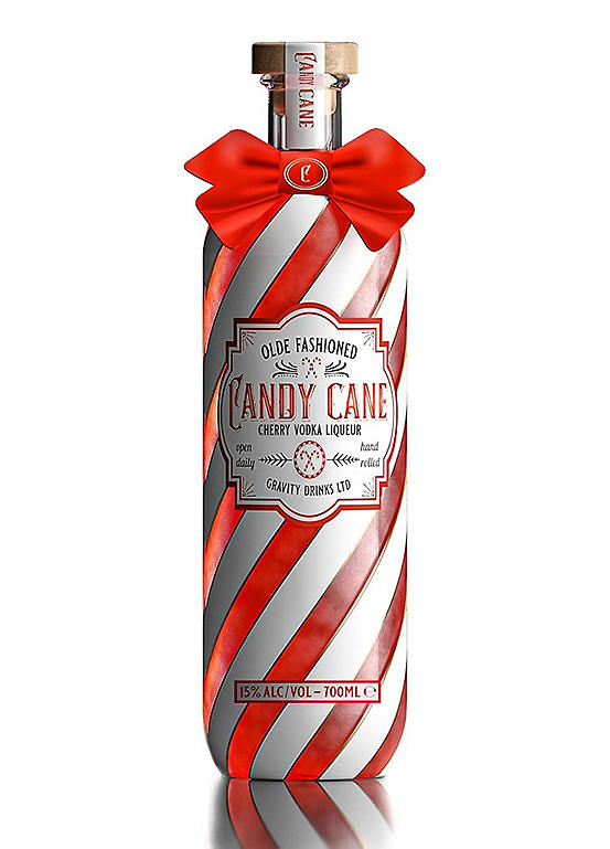 Christmas Candy Cane Cherry Vodka Liqueur 70cl | Grattan