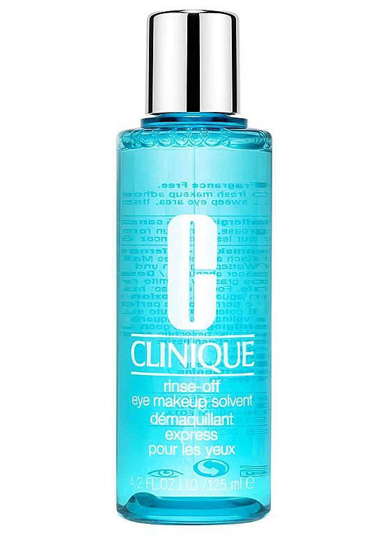 Clinique Rinse-Off Eye Makeup Solvent 125ml | Grattan