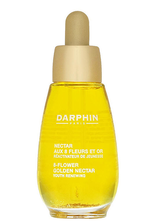 Darphin Essential Oil Elixir 8-Flower Golden Nectar Youth Renewing Oil ...