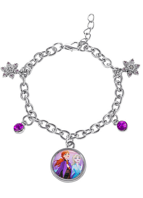 Disney Frozen II Anna & Elsa Multicoloured Enamel Costume Charm ...