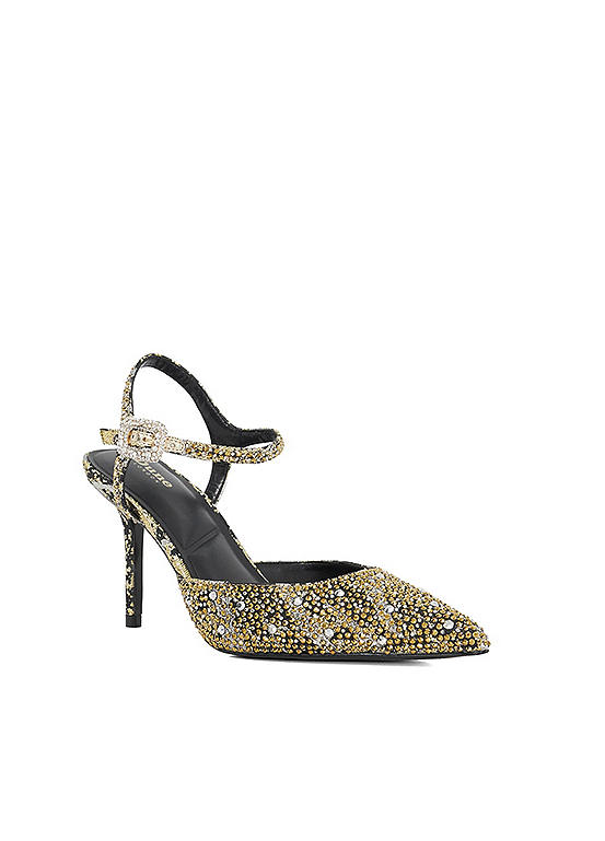 Dune London Black Confident Court Shoes | Grattan