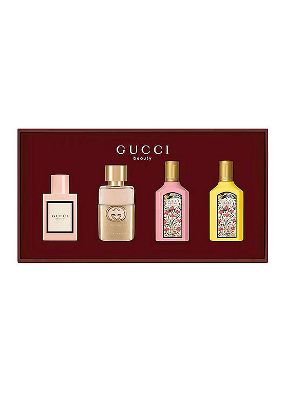 Gucci Mini Fragrance Gift Set 4 x 5ml | Grattan