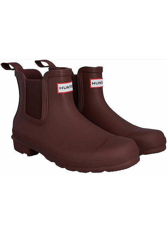 Hunter Red Original Chelsea Boots | Grattan