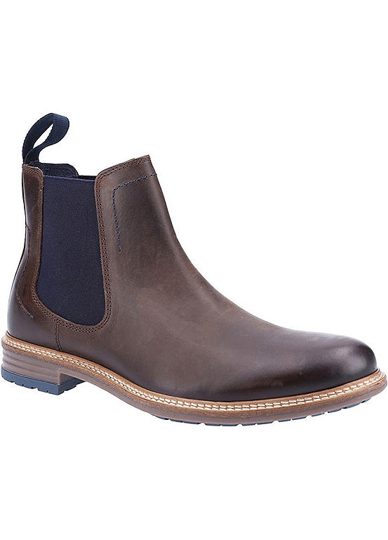 Hush Puppies Brown Justin Chelsea Boots | Grattan