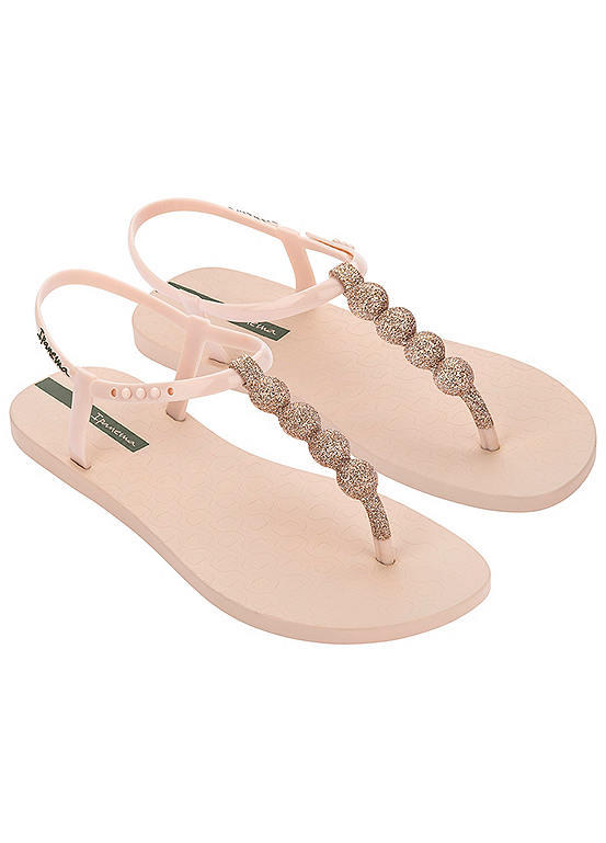 Ipanema Beige Class Easy Glow Sandals | Grattan