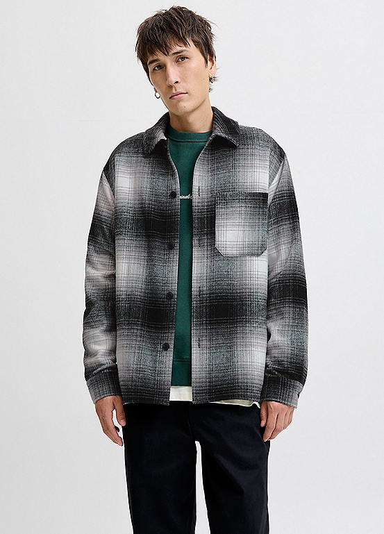 Jack & Jones Zac Heavy Brush Overshirt Jacket | Grattan