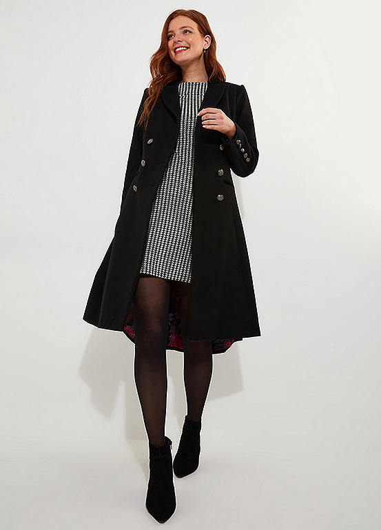 Joe Browns Double Breasted Long Smart Coat | Grattan