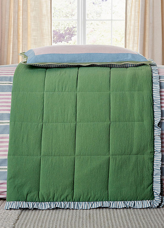 Joules Come Rain or Shine Cotton Throw | Grattan