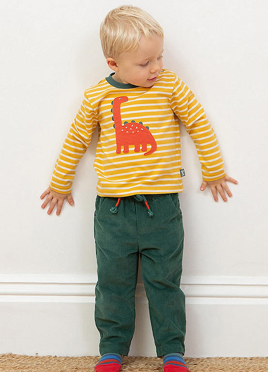 Kite Comfy Baby & Kids Organic Cotton Cords Juniper | Grattan