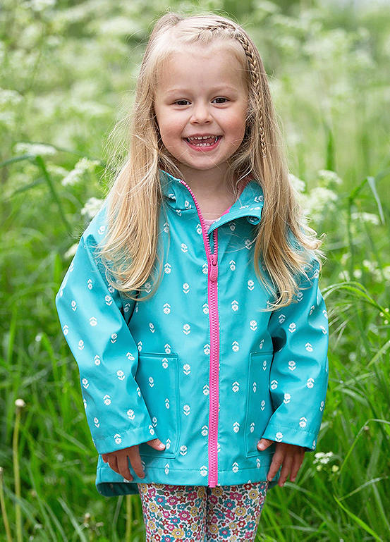 Kite Kids Daisy Dot Splash Coat | Grattan