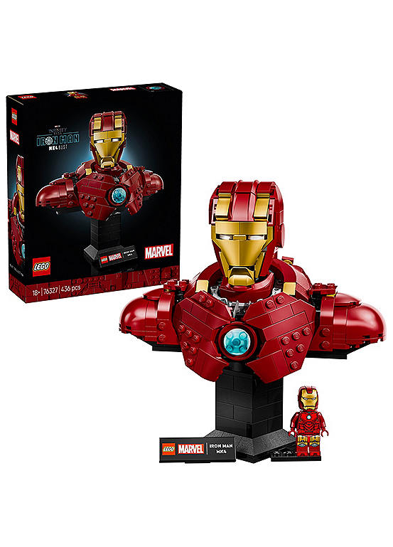 LEGO Marvel Iron Man MK4 Bust Set for Adults | Grattan
