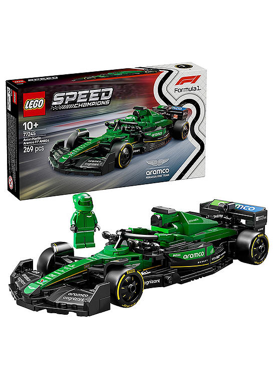 LEGO Speed Champions Aston Martin Aramco F1 AMR24 Race Car | Grattan