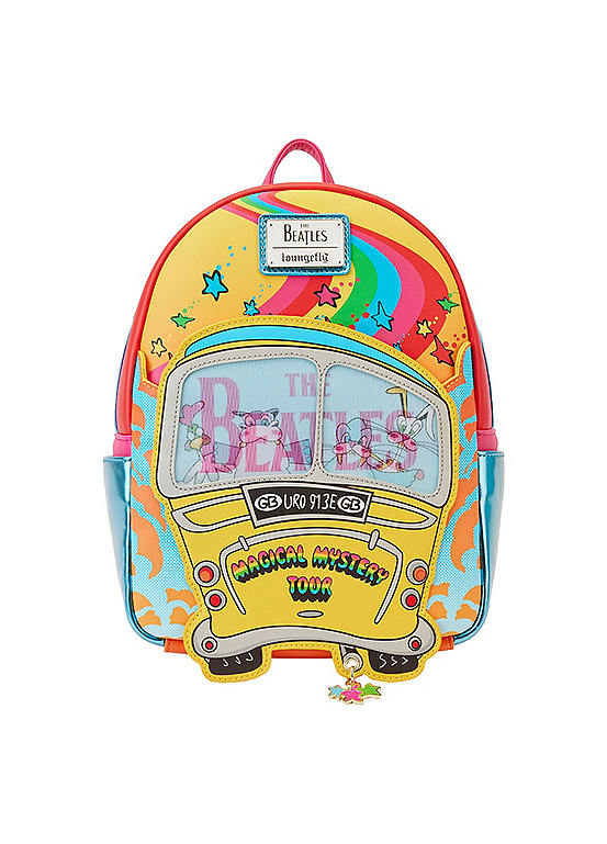 Loungefly The Beatles Magical Mystery Tour Bus Mini Backpack | Grattan