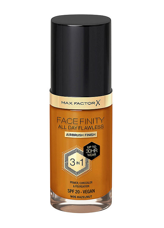 Max Factor Facefinity 3-in-1 All Day Flawless Foundation 30ml | Grattan