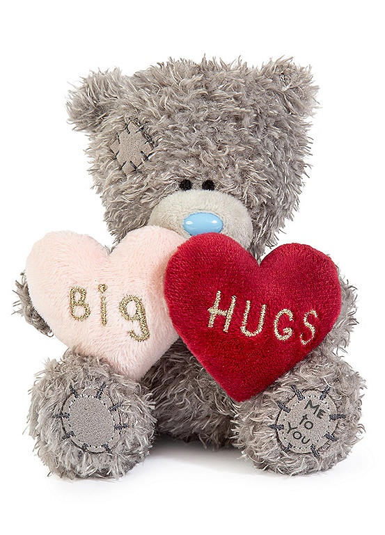 Me to You Tatty Teddy Plush 10cm-High Big Hugs Bear with Padded Faux ...