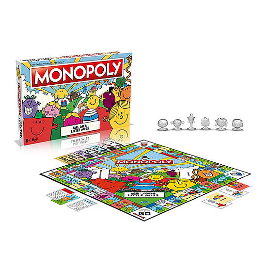 Monopoly Mr Men & Little Miss Board Game | Grattan