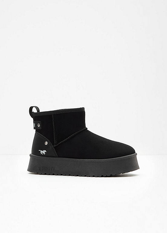 Mustang Faux Suede Platform Boots | Grattan