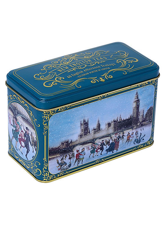 New English Teas Victorian Winter In London Classic Tea Tin | Grattan