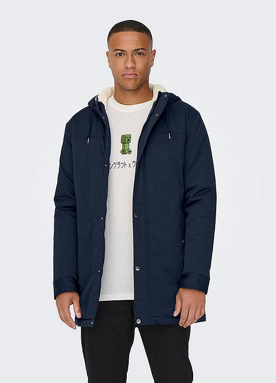 Only & Sons Alexander Parka Jacket | Grattan