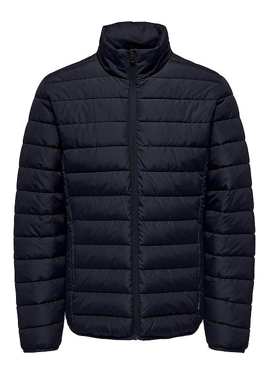 Only & Sons Quilted Outdoor Jacket | Grattan