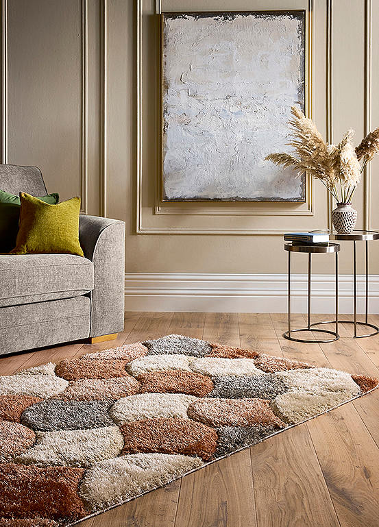 Origin 3D Scallop Rug | Grattan