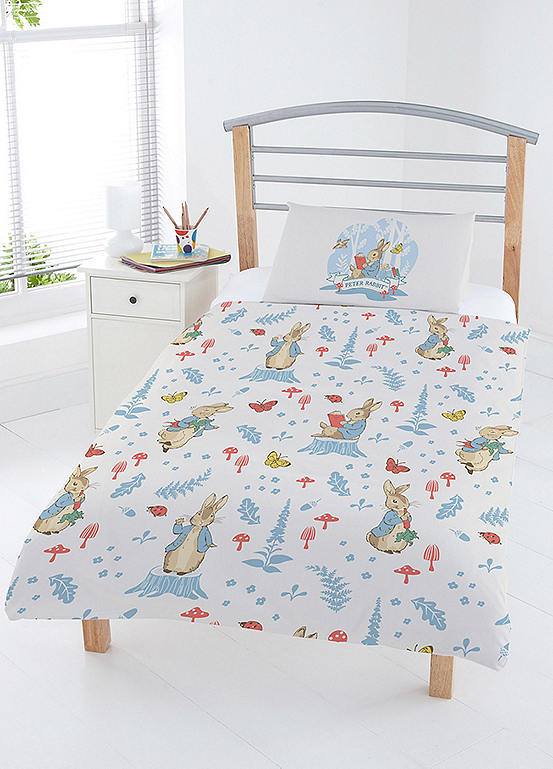 Peter Rabbit Forest Life Reversible Duvet Cover Set | Grattan