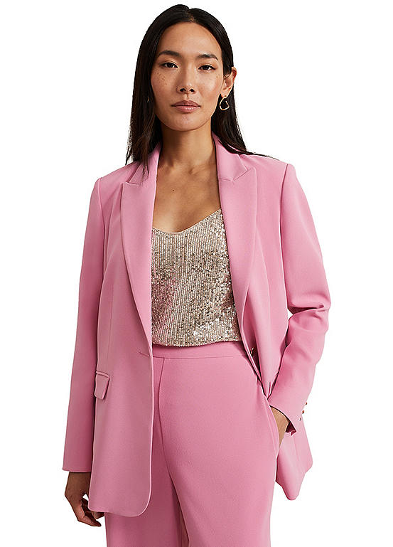 Phase Eight Elandra Pink Tux Blazer | Grattan
