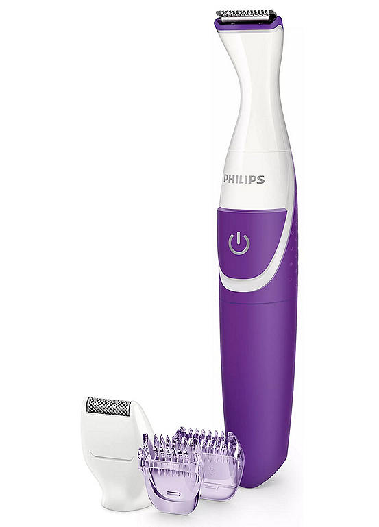 Philips Essential Cordless Portable Bikini Trimmer For Safe Trimming of Sensitive Areas | Grattan