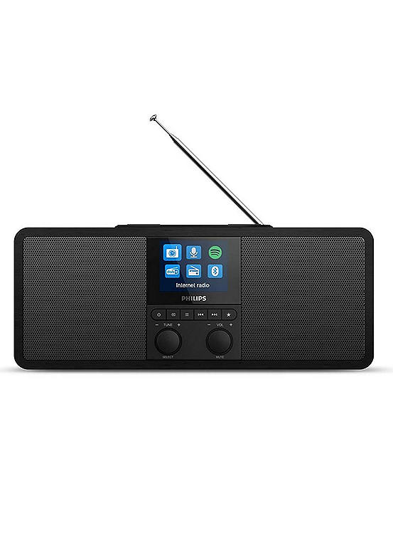 Philips TAR8805-10 Internet, DAB+ FM, BT Wireless Charging Pad Radio ...