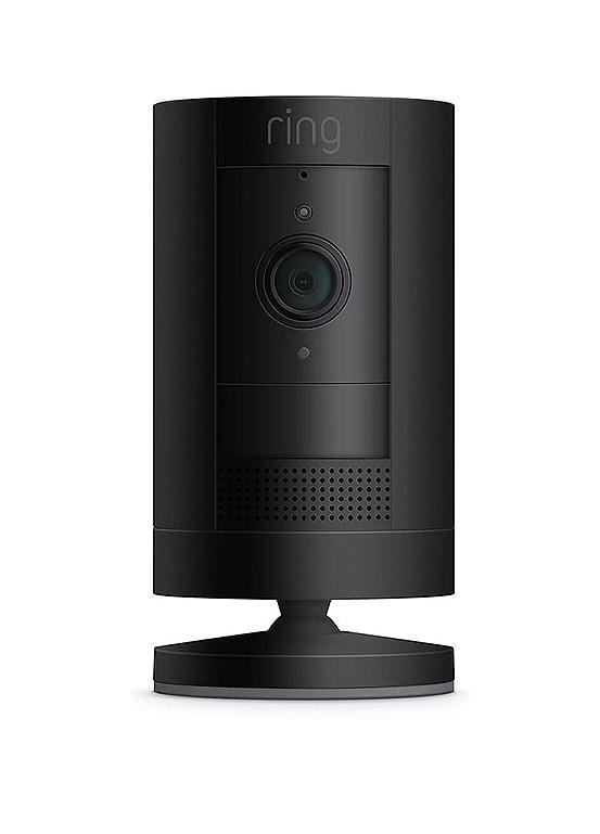 Ring Stick Up Cam Battery Security Camera - Black | Grattan