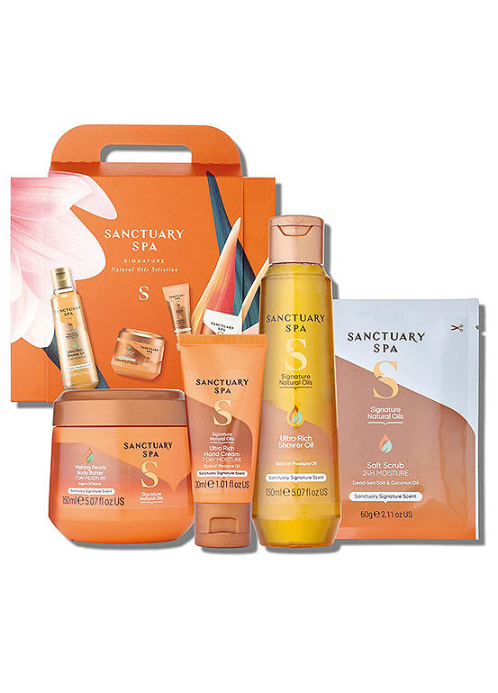 Sanctuary Spa Signature Natural Oils Selection | Grattan