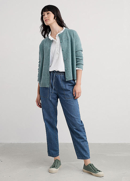 Seasalt Cornwall Blue Sholl Joggers | Grattan