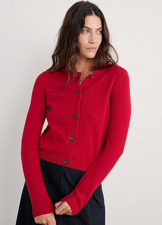 Seasalt Cornwall Red Tern Tide Cardigan | Grattan