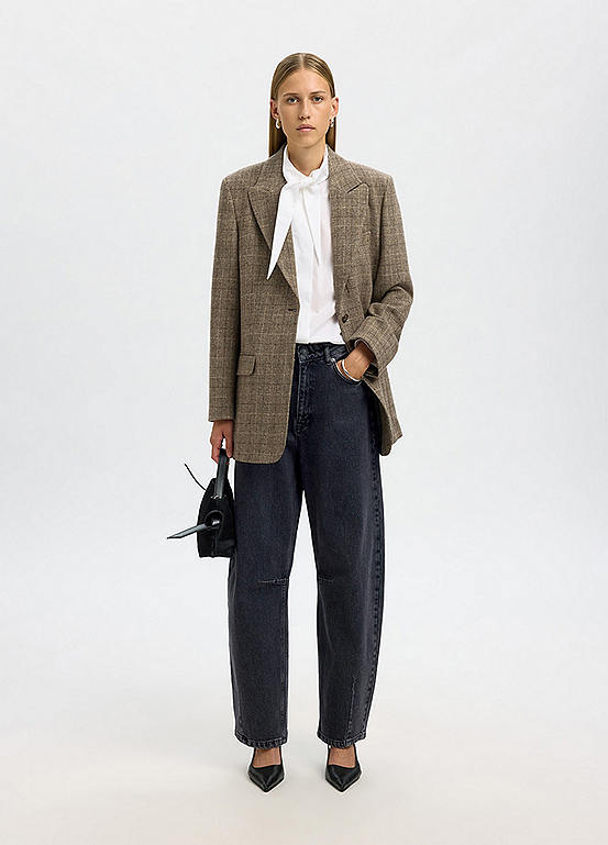 Selected SLF Ane-Kori Barrel Jeans | Grattan