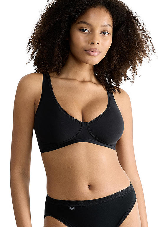 Sloggi Basic Non-Wired Soft Cup Bra | Grattan