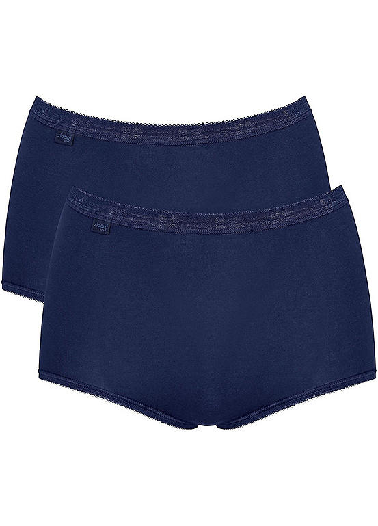 Sloggi Pack of 2 Basic Maxi Briefs | Grattan