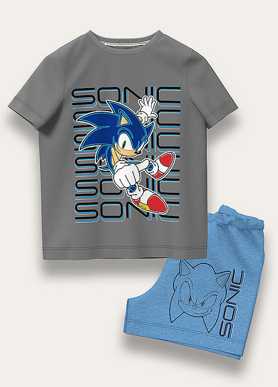 Sonic The Hedgehog Top And Short Set | Grattan