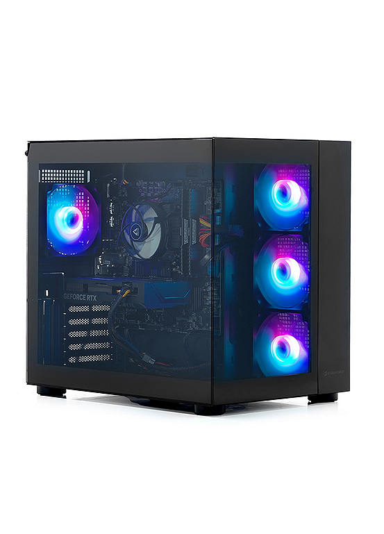 Stormforce Crystal Gaming Desktop - Intel Core i5-12400, 16GB RAM, 1TB ...
