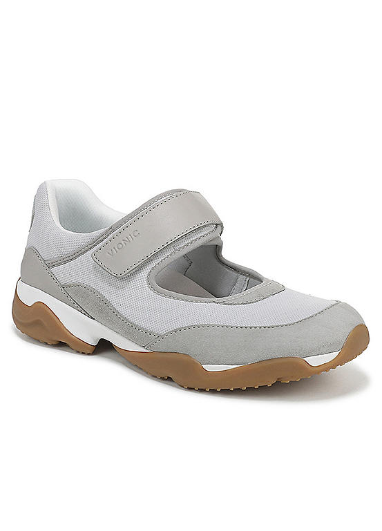 Vionic Walk Slim Giselle Wide Fit Arch Support Trainers | Grattan
