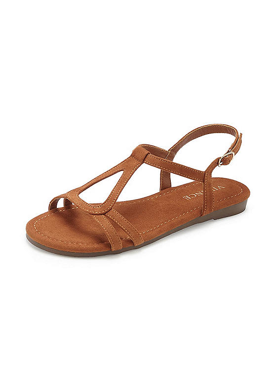 Vivance Ankle Strap Sandals | Grattan