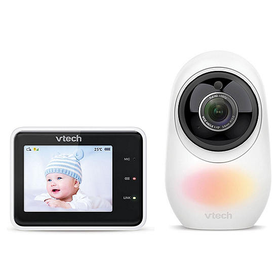 Vtech RM2751 2.8ins Smart Video Baby Monitor with Night Light | Grattan
