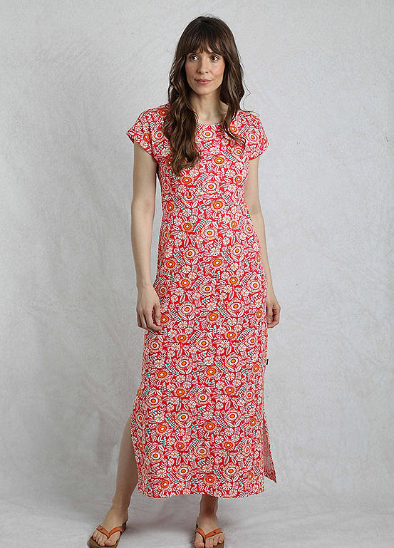 Weird Fish Mirren Printed Maxi Dress | Grattan