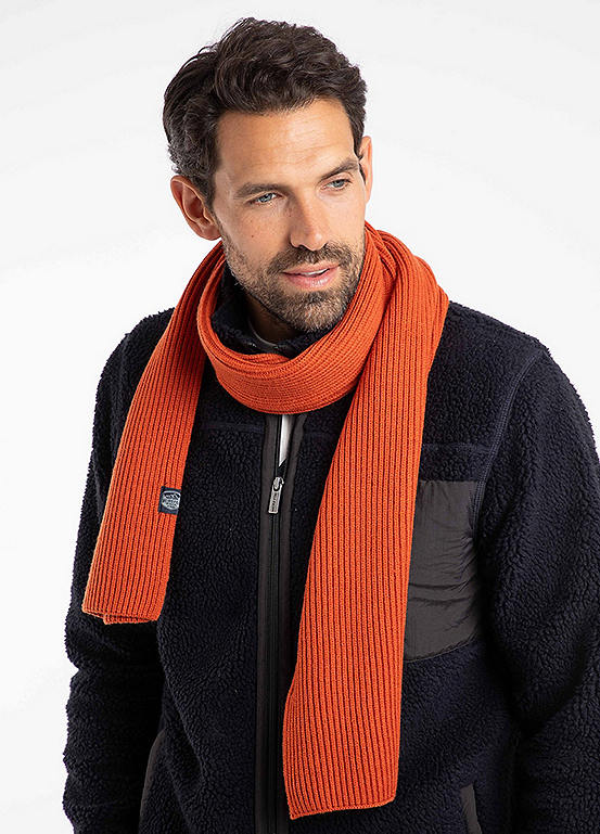 Weird Fish Stornoway Ribbed Scarf | Grattan