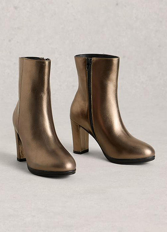 White Stuff Priscilla Heeled Ankle Boots | Grattan