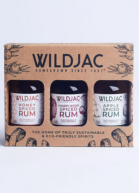 Wildjac Spiced Rum Collection Gift Box 3 X 5Cl | Grattan